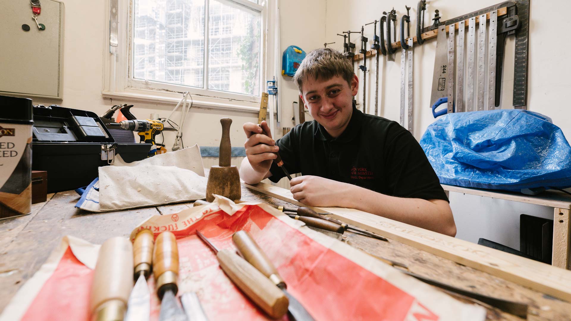 Funding heritage training at York Minster